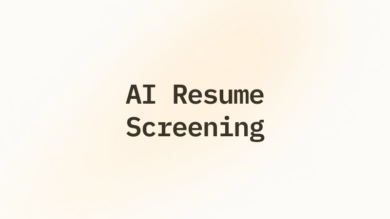 What is AI Resume Screening? 4 Best Tools To Try in 2025 | Lindy